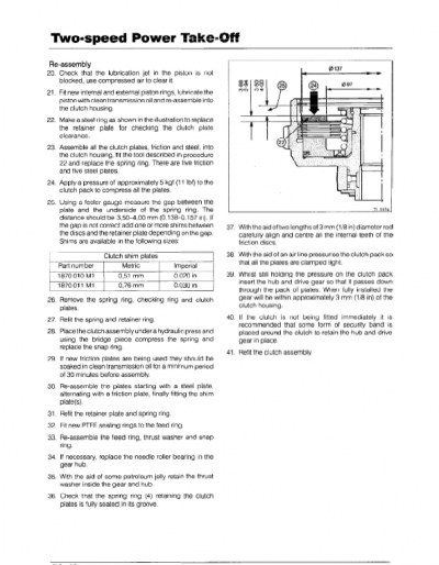 White 6410, 6510 Tractors Service Manual