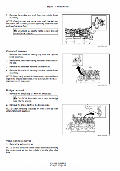 Case CX350D, CX370D Excavator Service Manual