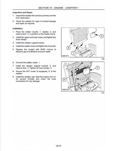 Case DX23, DX26 Tractor Service Manual