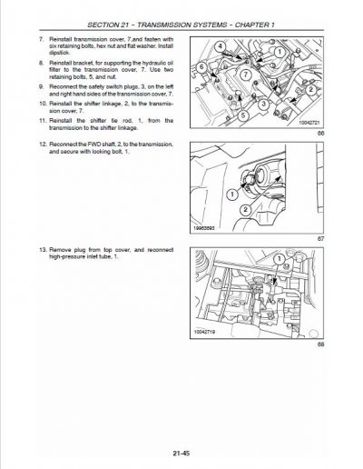 Case DX21, DX24 Tractor Service Manual
