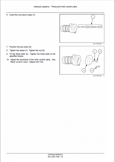 Case Farmall 90C, 100C, 110C, 120C Efficient Power Tractor Service Manual