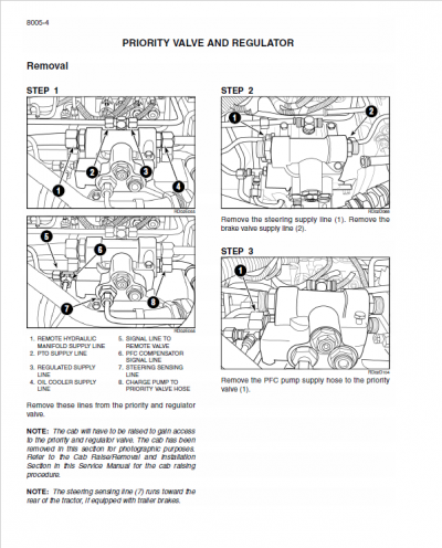 Case MX215, MX245, MX275, MX305 Tractor Service Manual