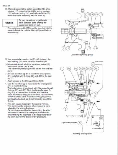 Case CX350B, CX370B Crawler Excavator Service Manual