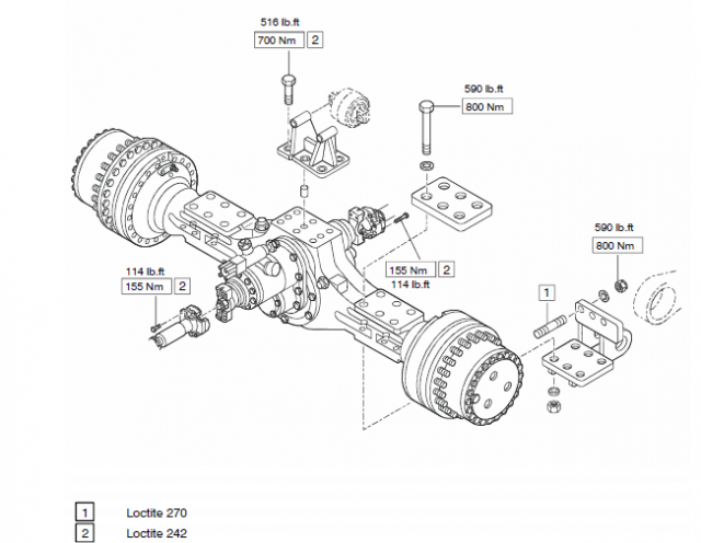 Case 340 Articulated Truck Service Manual