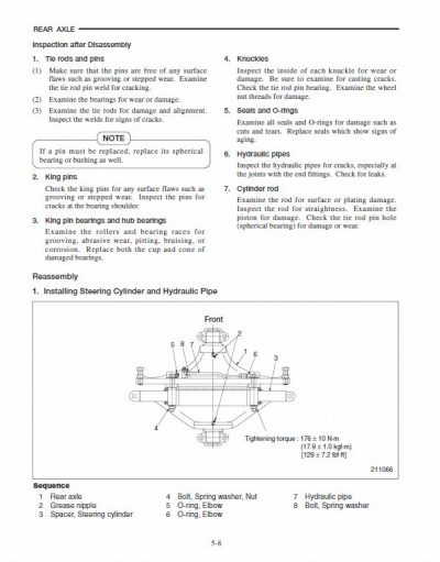 CAT EP16N-48V, EP18N-48V, EP20CN-48V Forklift Lift Truck Service Manual