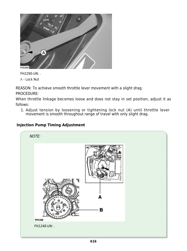 John Deere 76F, 85F, 100F Tractors Repair Technical Manual (TM103319)