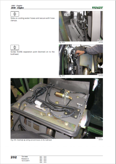 Fendt 819, 822, 824, 826, 828 Vario SCR (3b) Tractors Workshop Repair ...