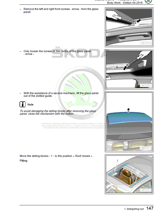 SKODA OCTAVIA III (5E, NL, NR) Repair Service Manual