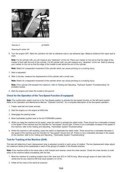 Caterpillar CAT 287D Multi Terrain Loader Service Repair Manual ...