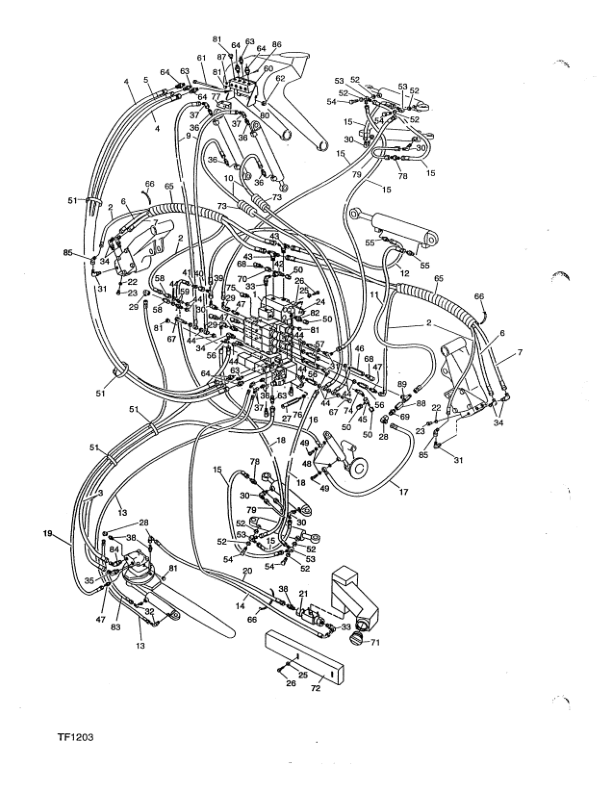 Timberjack 746C Harvesting Heads (SN 36894-) Parts Catalog Manual - F048249
