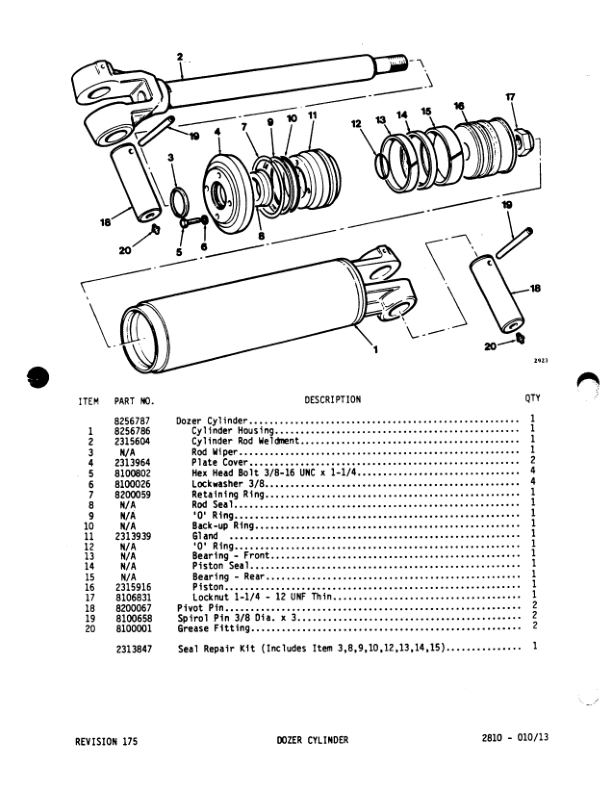 Timberjack 230 Forwarders (SN 793021 - 798001) Parts Catalog Manual ...