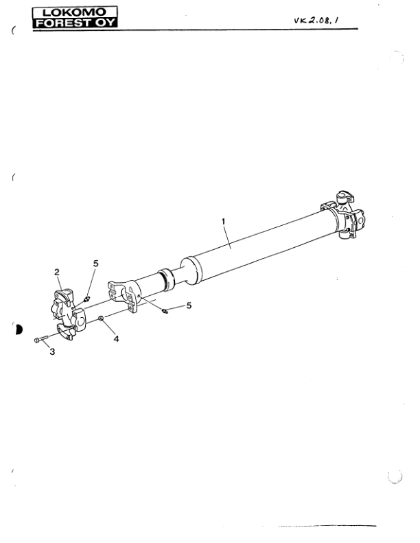 Timberjack 990 Wheeled Harvesters (SN 990000-990156) Parts Catalog ...