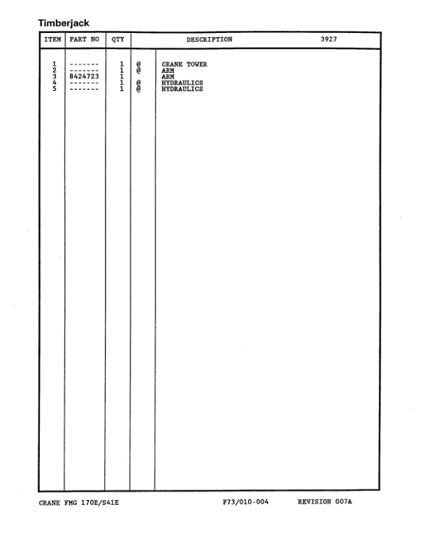 Timberjack 990 Wheeled Harvesters (SN 990157-999999) Parts Catalog ...