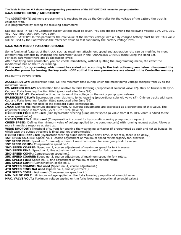 Hyster C1.0, C1.3, V30XMU Very Narrow Isle Truck ZZA4 Series Repair Manual