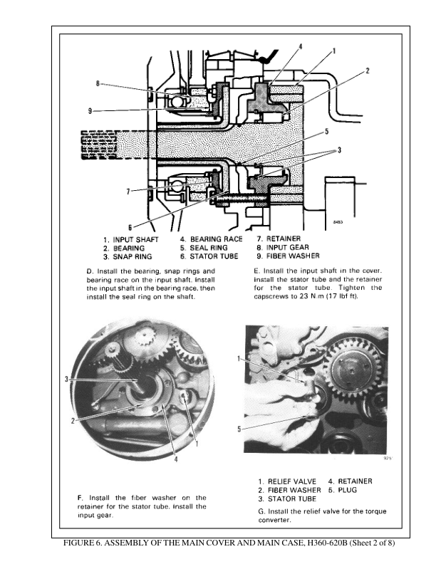 Hyster H360–650C, H370–700C Forklift C008 Series Repair Manual