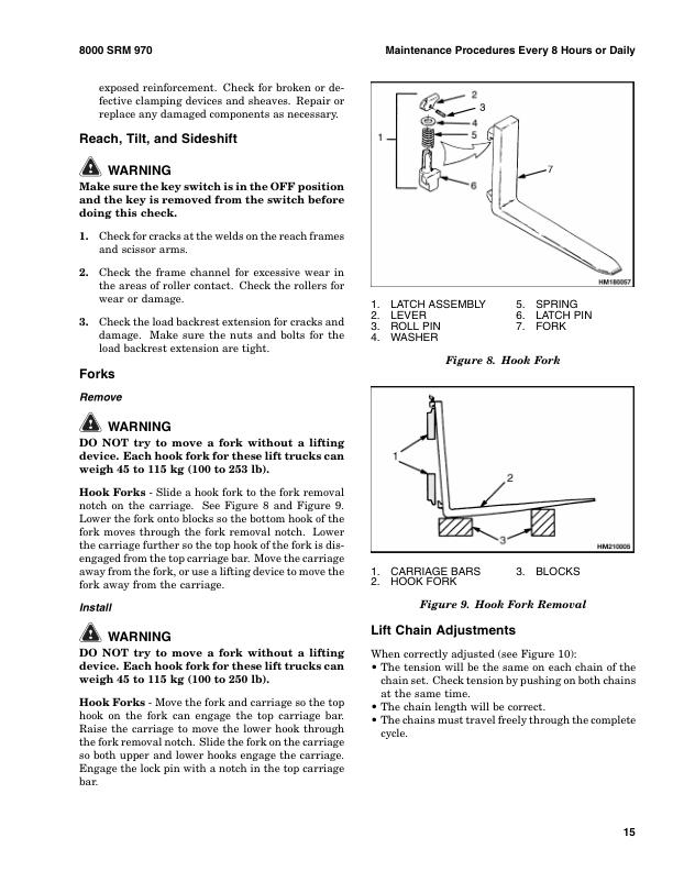 Hyster N50XMA3 Electric Reach Truck C471 Series Service Repair Manual