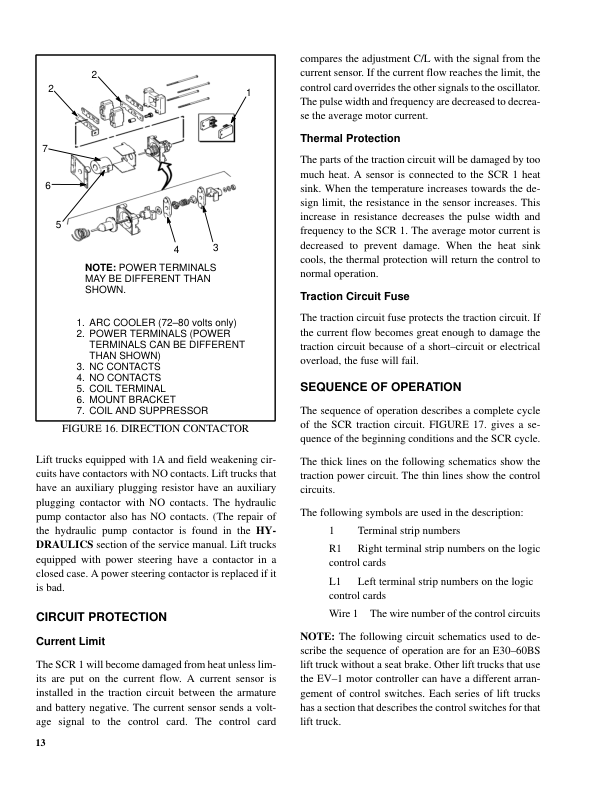 Hyster R30CH Electric RackLoader A186 Series Repair Manual