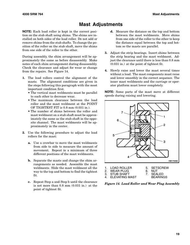 Hyster R30XM3 Electric Reach Truck H118 Series Repair Manual