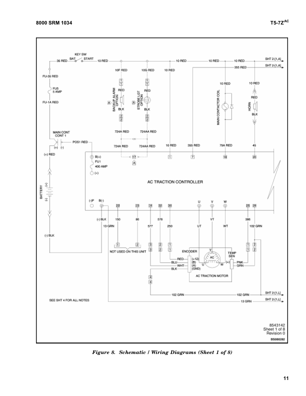 Hyster T5Zac Towing Tractor B476 Series Repair Manual