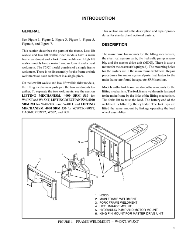 Hyster W20XTR, W30XTR Pallet Truck A455 Series Repair Manual