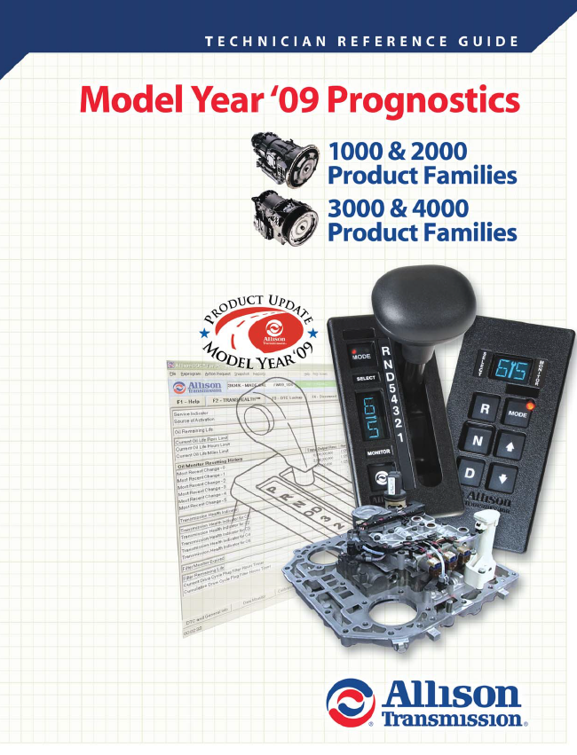 Allison 3000 and 4000 Series Transmission Parts & Repair Manual