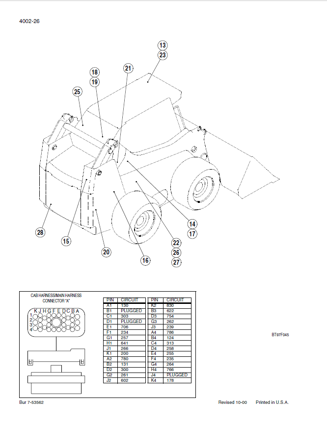 Case 85XT, 90XT, 95XT SkidSteer Service Repair Manual