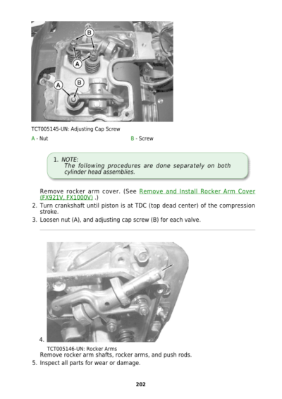 John Deere Z915B, Z915E, Z920M, Z925M EFI, Z930M, Z930M EFI, Z945M EFI ...