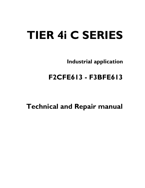 Cursor F2CFE613 and F3BFE613 Tier 4i C Series (C87 & C13 ENT) Engine ...