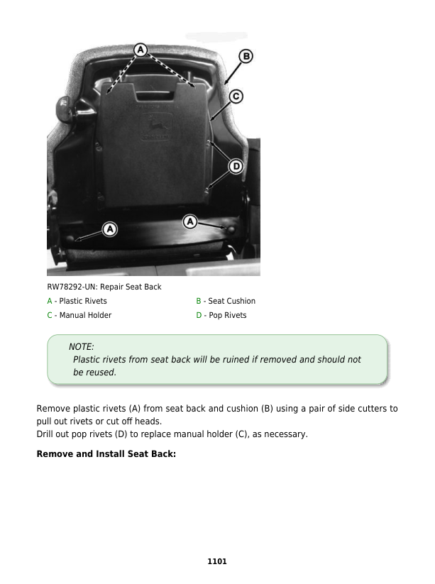 John Deere 8100T, 8200T, 8300T, 8400T Tractors Repair Manual (SN 010001-)