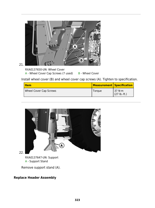 John Deere 7210R, 7230R, 7250R, 7270R, 7290R, 7310R Tractors Repair Manual