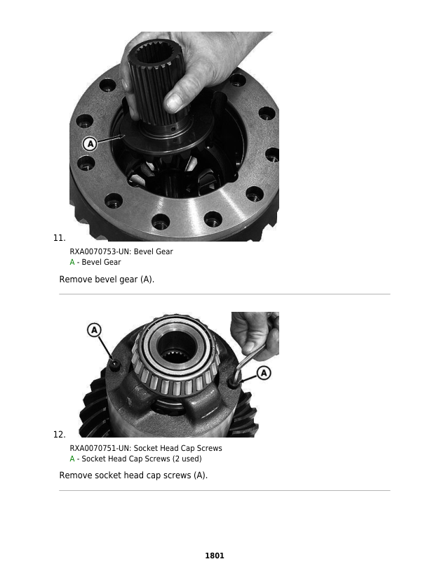 John Deere 7210R, 7230R, 7250R, 7270R, 7290R, 7310R Tractors Repair Manual