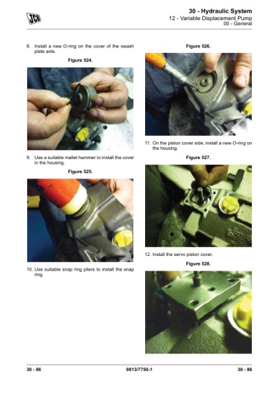 JCB CT160, CT260 Tandem Roller Service Repair Manual
