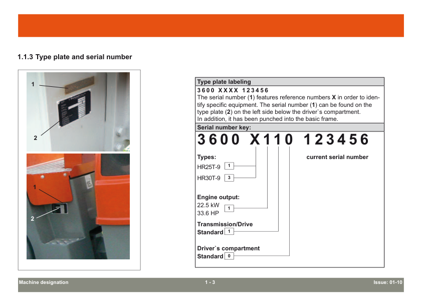 Hyundai HR25T-9, HR30T-9 Road Rollers Service Repair Manual