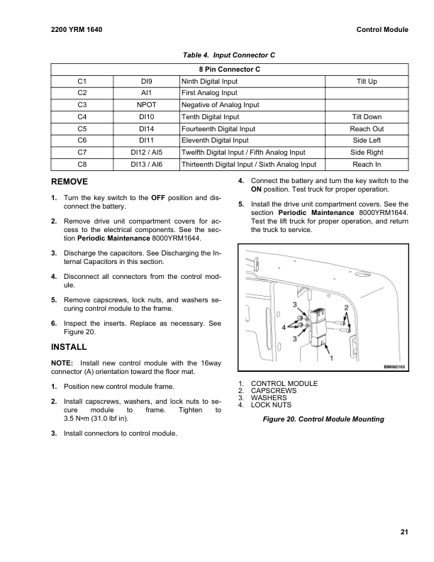 Yale MPE060-G Pallet E896 Series Repair Manual