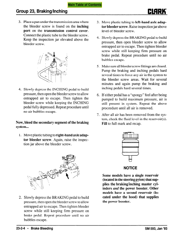 Clark GPX30E, GPX35E, GPXS40E, GPX40E, GPX50E Forklift Service Repair ...