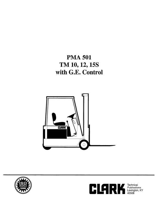 Clark TM10, TM12, TM15S, TM15, TM17, TM20, TM22, TM25 Forklift Service ...