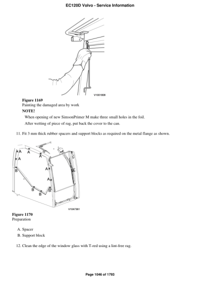 Volvo EC120D Excavator Repair Service Manual