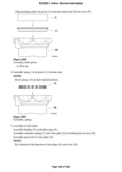 Volvo EC330C L Excavator Repair Service Manual