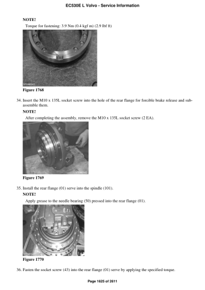 Volvo EC530E L Excavator Repair Service Manual