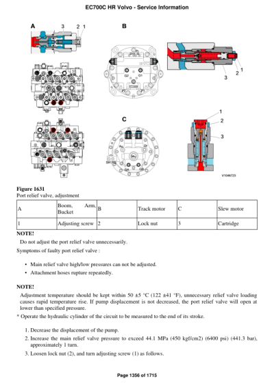 Volvo EC700C HR Excavator Repair Service Manual