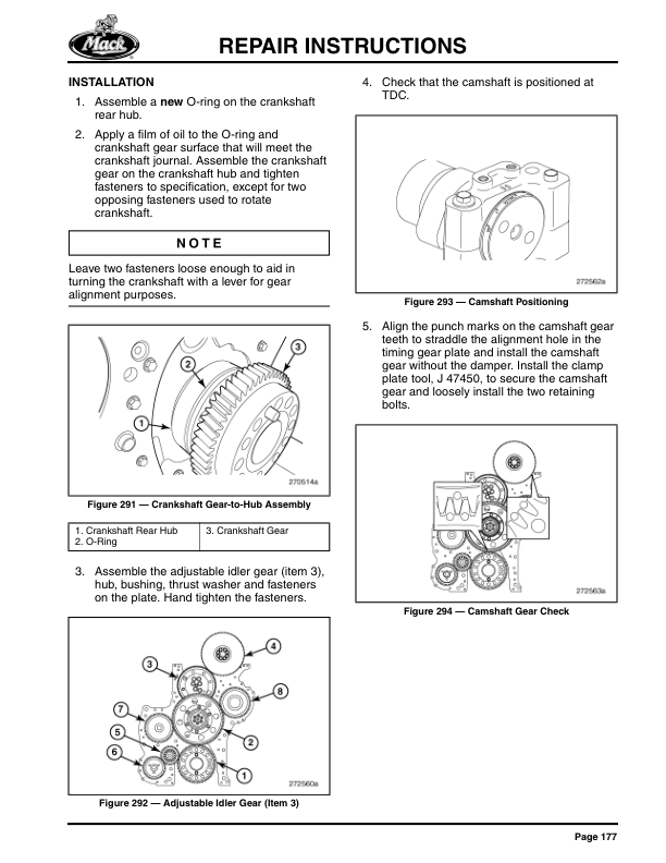 Mack MP10 Diesel Engine Service Manual