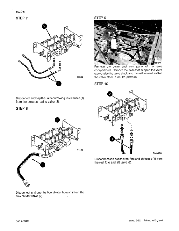 Case 1640, 1660, 1680 Axial Flow Combine Repair Manual