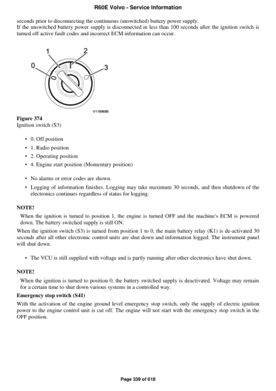 Volvo R60E Rigid Hauler Repair Service Manual