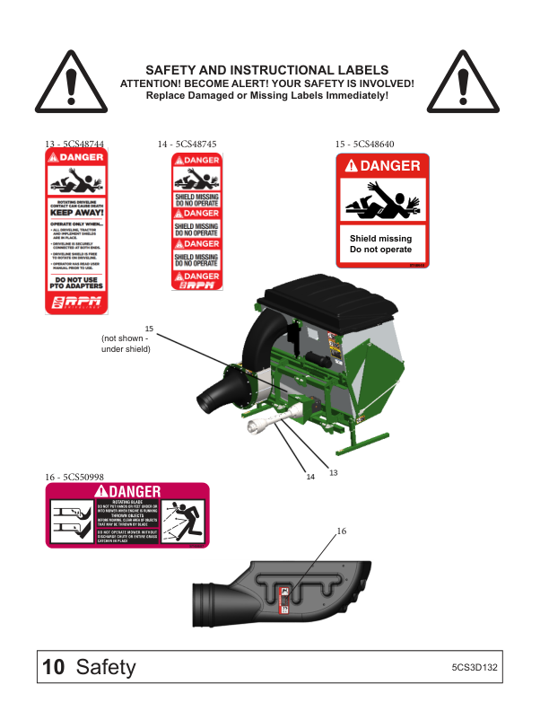 John Deere MC2120 Material Collection System (North American) Operator ...