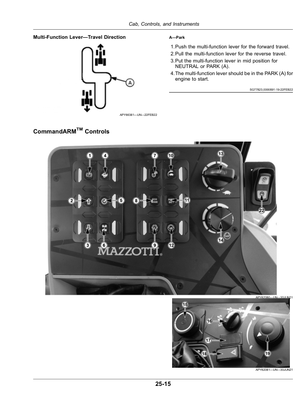 John Deere MAF 4240M, MAF 4240, MAF 5240, MAF 6240, 3WPZ-4620N, 3WPZ ...