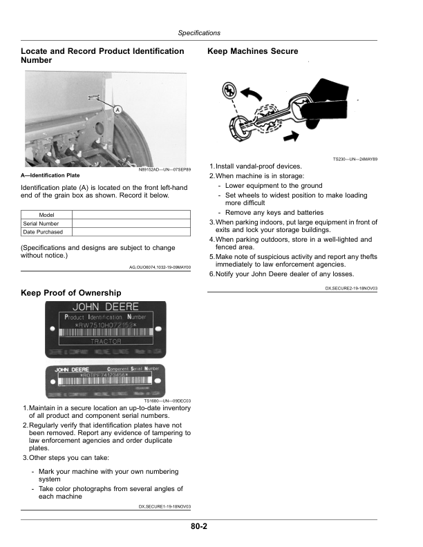 John Deere BD1108, BD1110, BD1113 (BD11 Series) - End Wheel Grain Drill ...