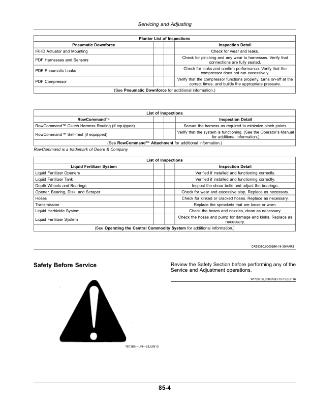 John Deere 1705 6X2 Twin-Row Planter with MaxEmerge 5 (795101-) (North ...