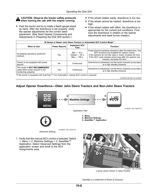 John Deere N500C Series Drills with SeedMetering (800101-) (North ...
