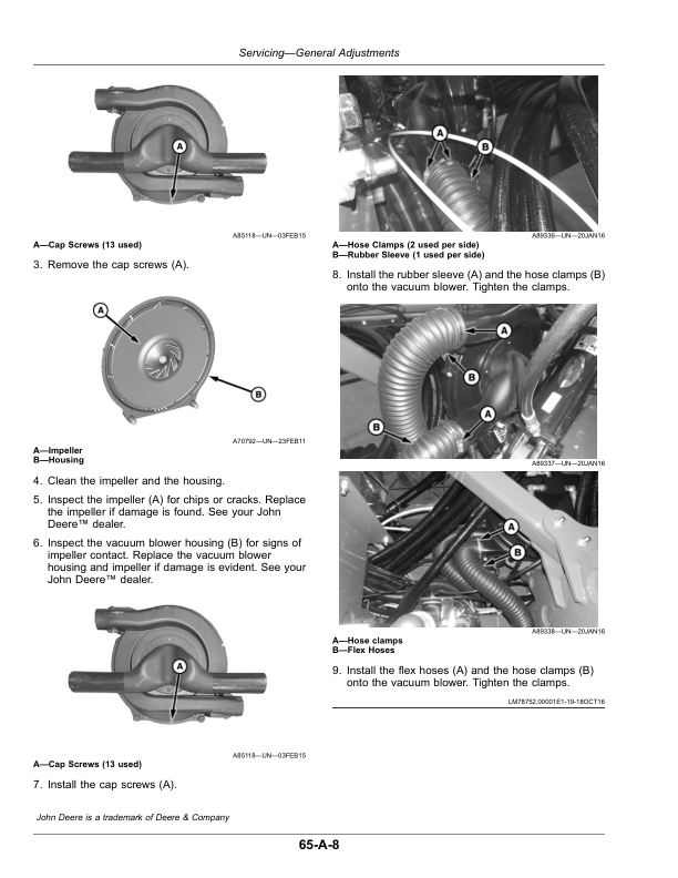 John Deere Precision Upgrades, Universal Solutions - MP512, MP516 (805101-) Operator's Manual ...