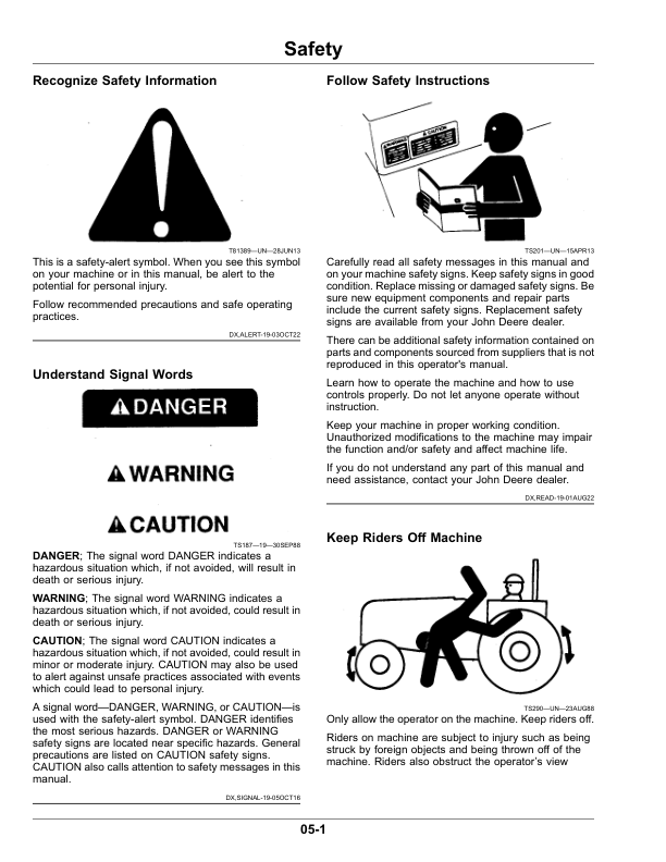 John Deere N560F No-Till Air Drill (810101-) (North American) Operator ...
